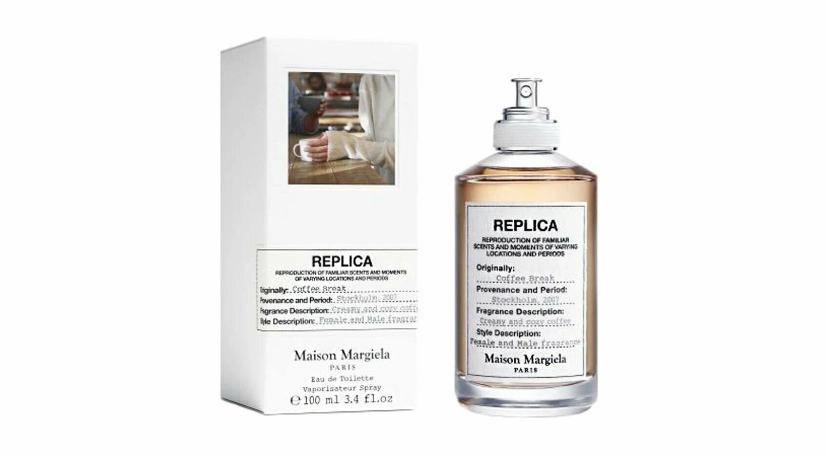 Maison Margiela REPLICA Coffee Break 100 мл туалетная вода унисекс, восточные, фужерные
