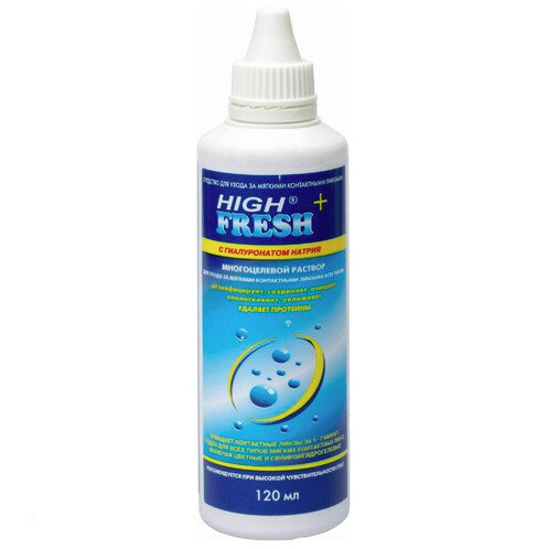 Раствор Esoform S.P.A. HIGH FRESH PLUS с гиалуронатом натрия, 250 мл