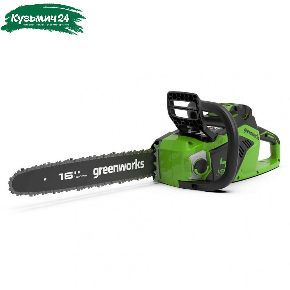 Пила аккумуляторная Greenworks GD40CS18 40В, в комплекте 1 АКБх5 Ah и зарядное устройство