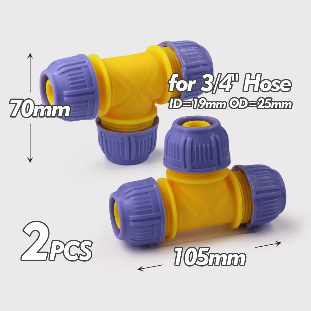Tройник адаптер для шланга MUCIAKIE for 3I4 Inch Hose