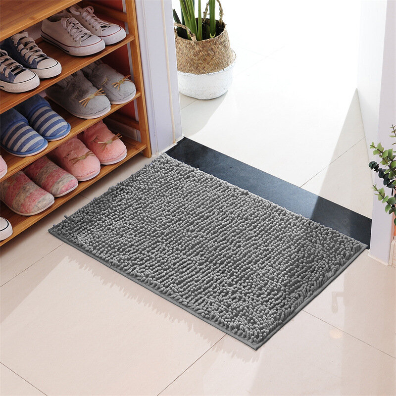 Коврик для двери Dog mud claw 40x60, впитывающий влагу и грязь, нескользящий и моющийся, быстросохнущий материал из синели, подходит для собак, для входа в помещение