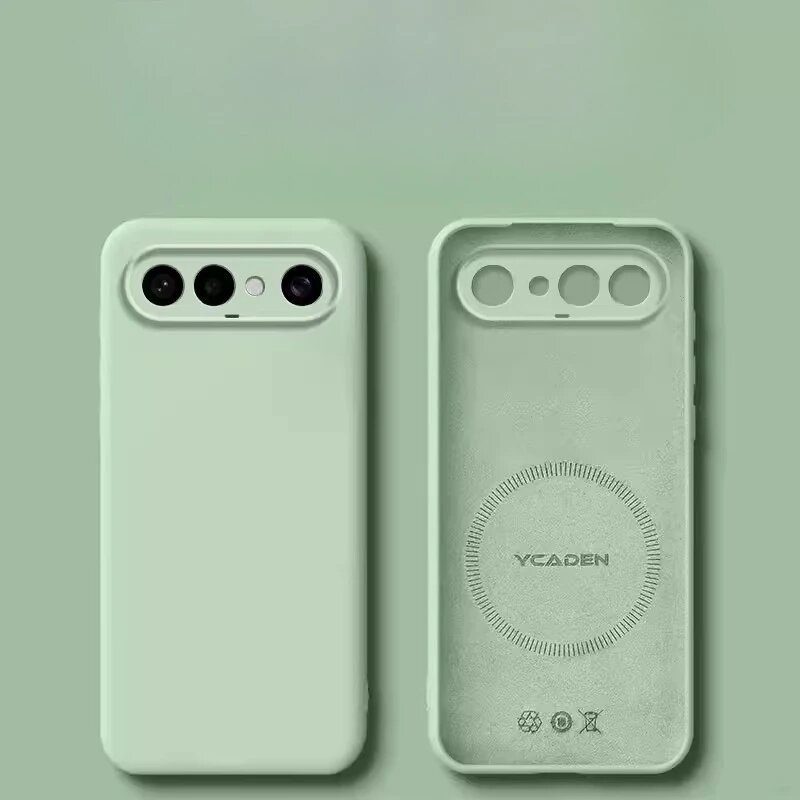 Чехол силиконовый MagSafe для VIVO S50 Pro mini, Белый