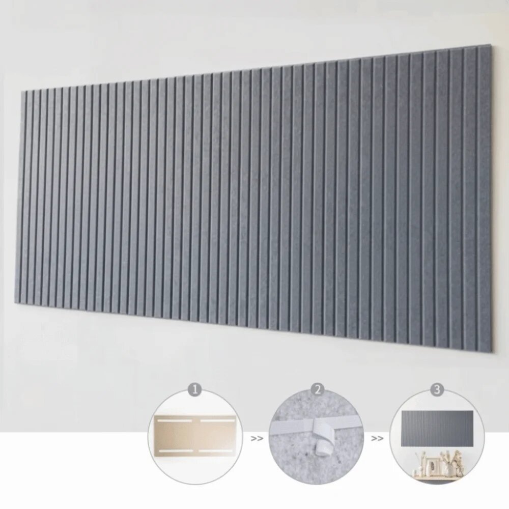 Felt Wall Stickers 40x60 см Серый, Grey