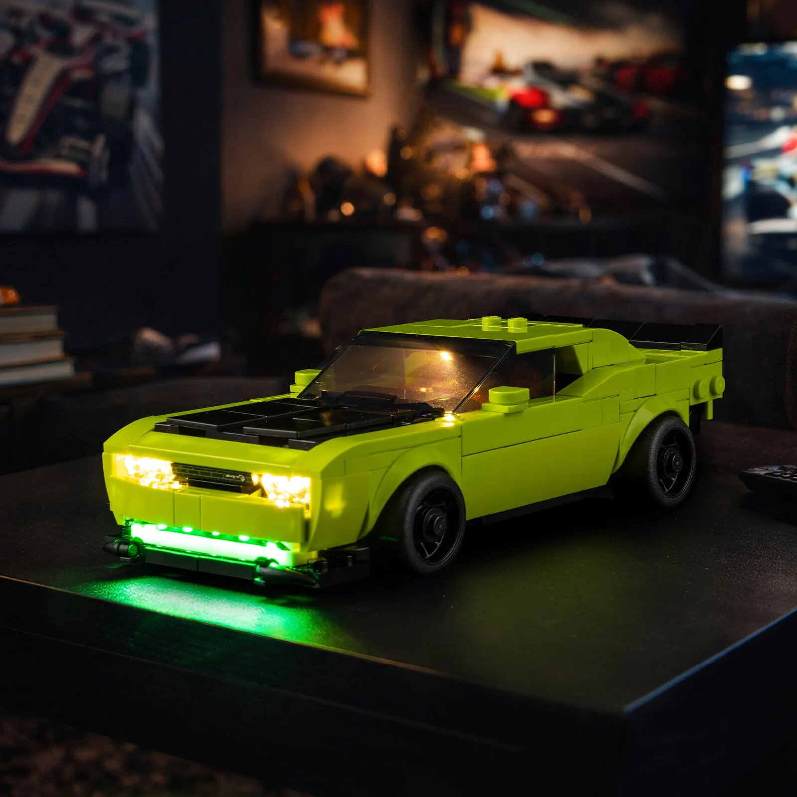 Набор светодиодных фонарей для LEGO Dodge Challenger SRT Hellcat #77237