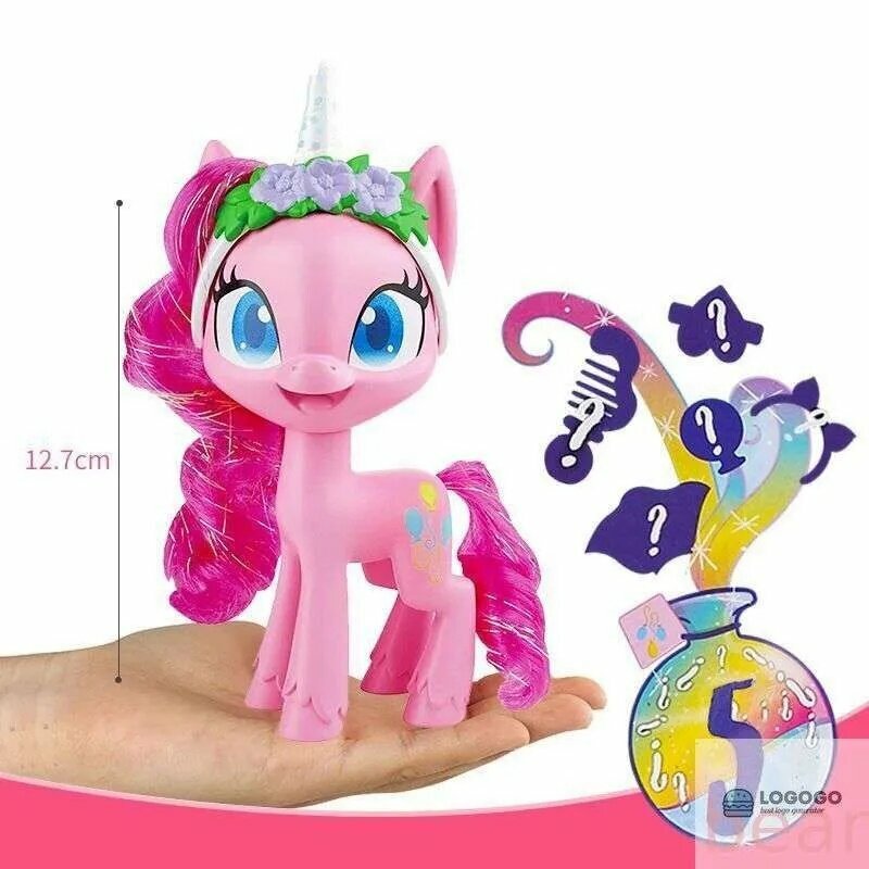 Pinkie pie Декоративная статуэтка пони из серии My little pony от hasbro "Пинки Пай радуга"