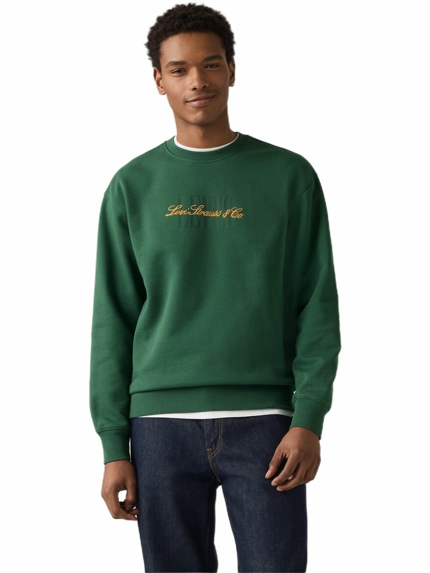 Свитшот Men Relaxed Graphic Crewneck Sweatshirt