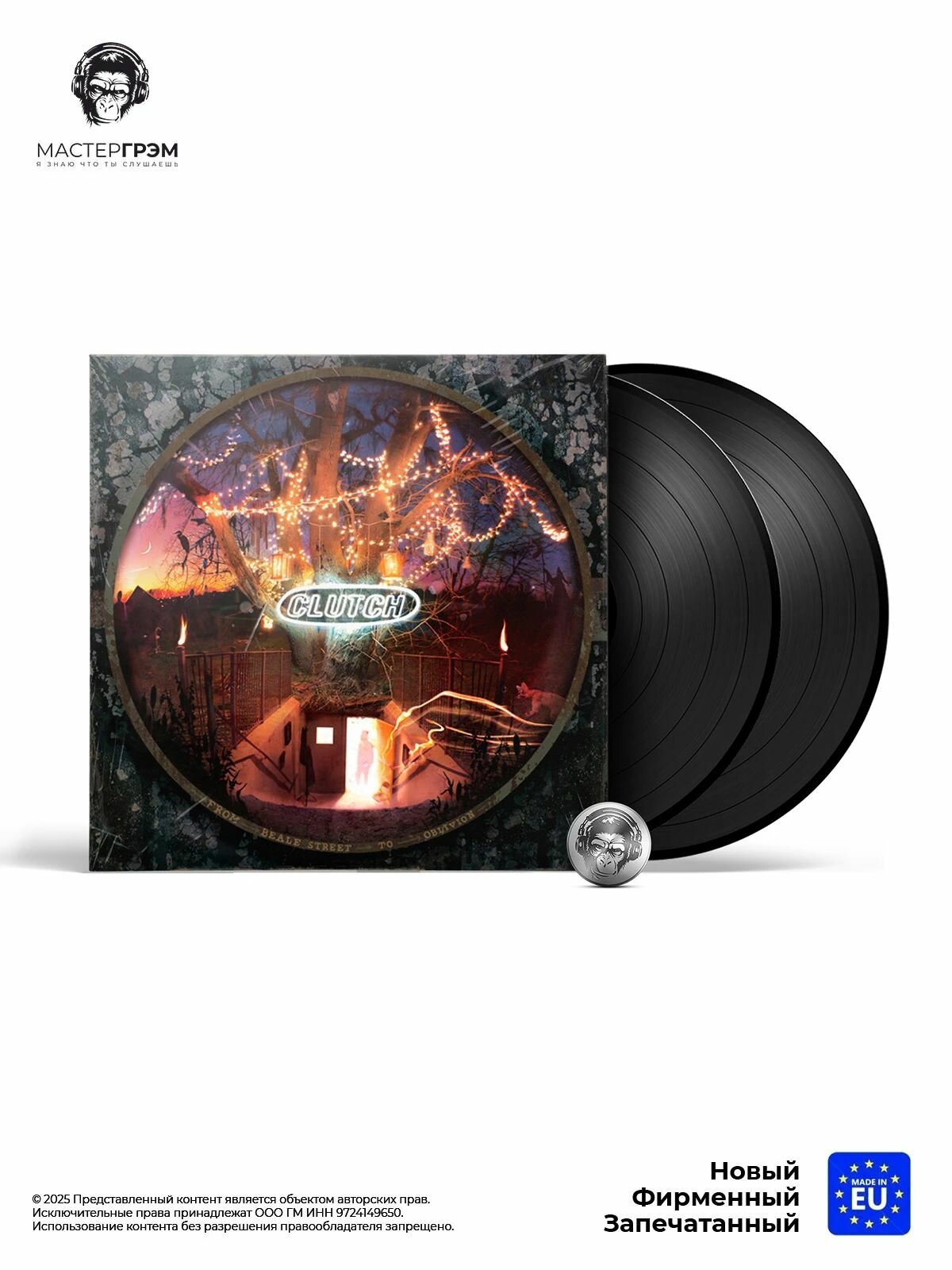 Виниловая пластинка Clutch - From Beale Street To Oblivion (2LP) 2015