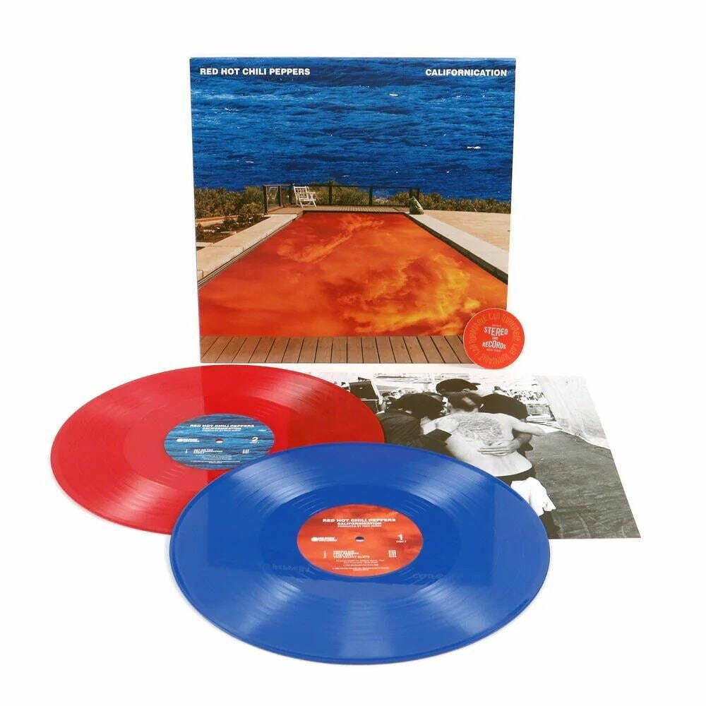 Red Hot Chili Peppers - Californication - Red & Ocean Blue 2LP - новая виниловая пластинка