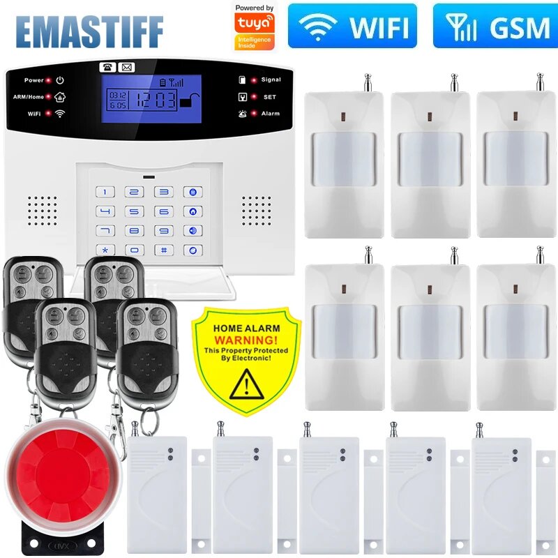Беспроводная GSM сигнализация eMastiff G2BT, русский язык, EU Plug, G2BD