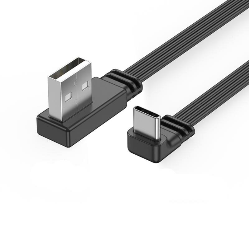 USB 2.0 — USB-C кабель, 10cm - USB L к типу C UD
