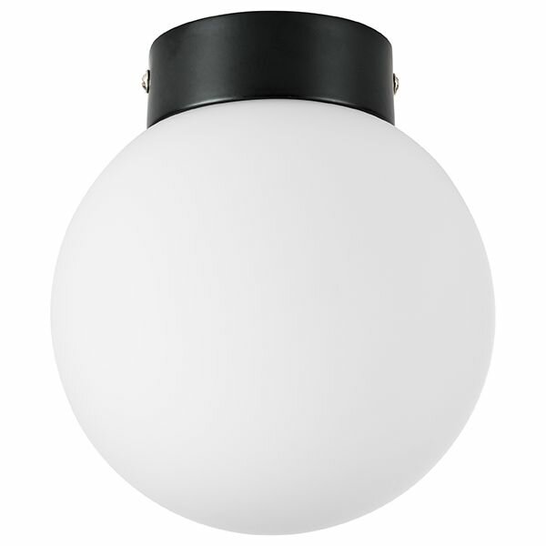 812017 Люстра GLOBO 1х40W E14 matt black/white (шт)