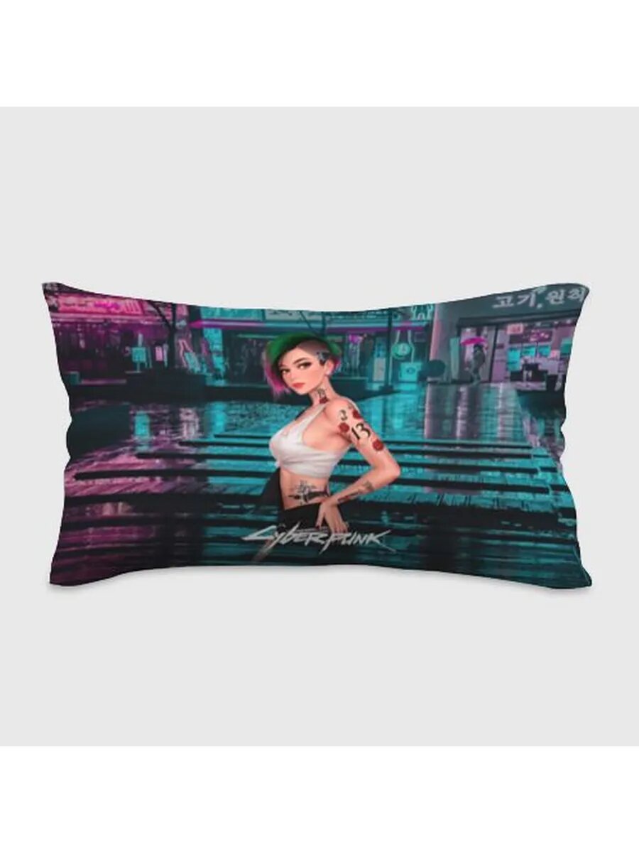 Judy сyberpunk2077 art Подушка