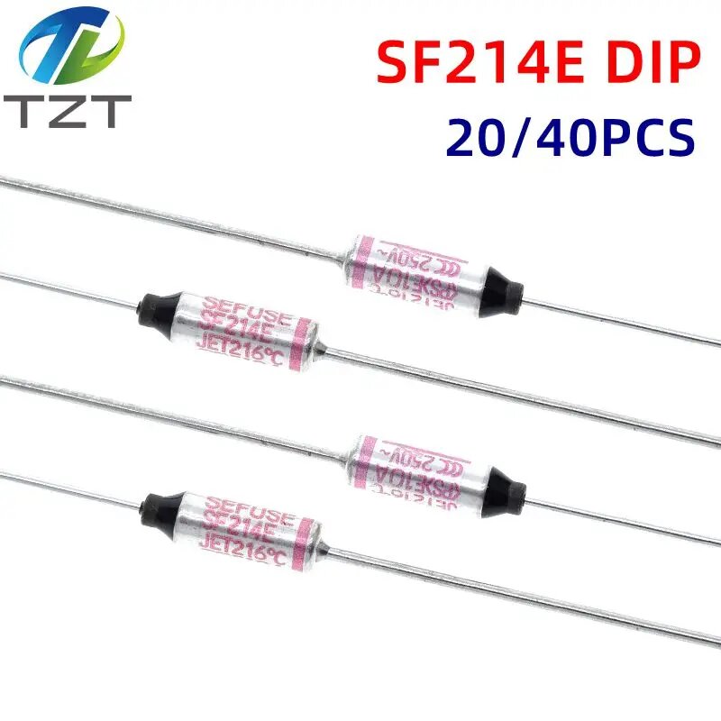 Термопредохранитель SF214E 10А 250В 216°C 20PCS