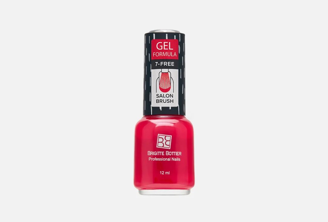 Brigitte Bottier Gel formula Лак для ногтей 12 мл 88, Фламенко