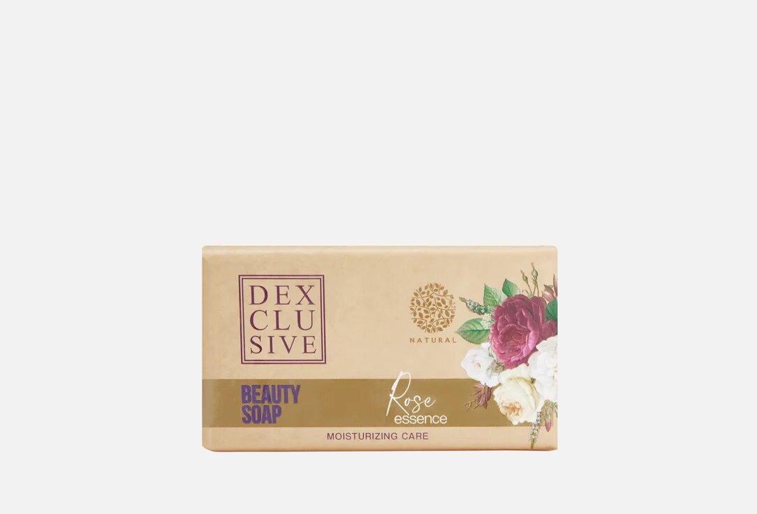 DEXCLUSIVE Rose Твердое мыло туалетное 125 г
