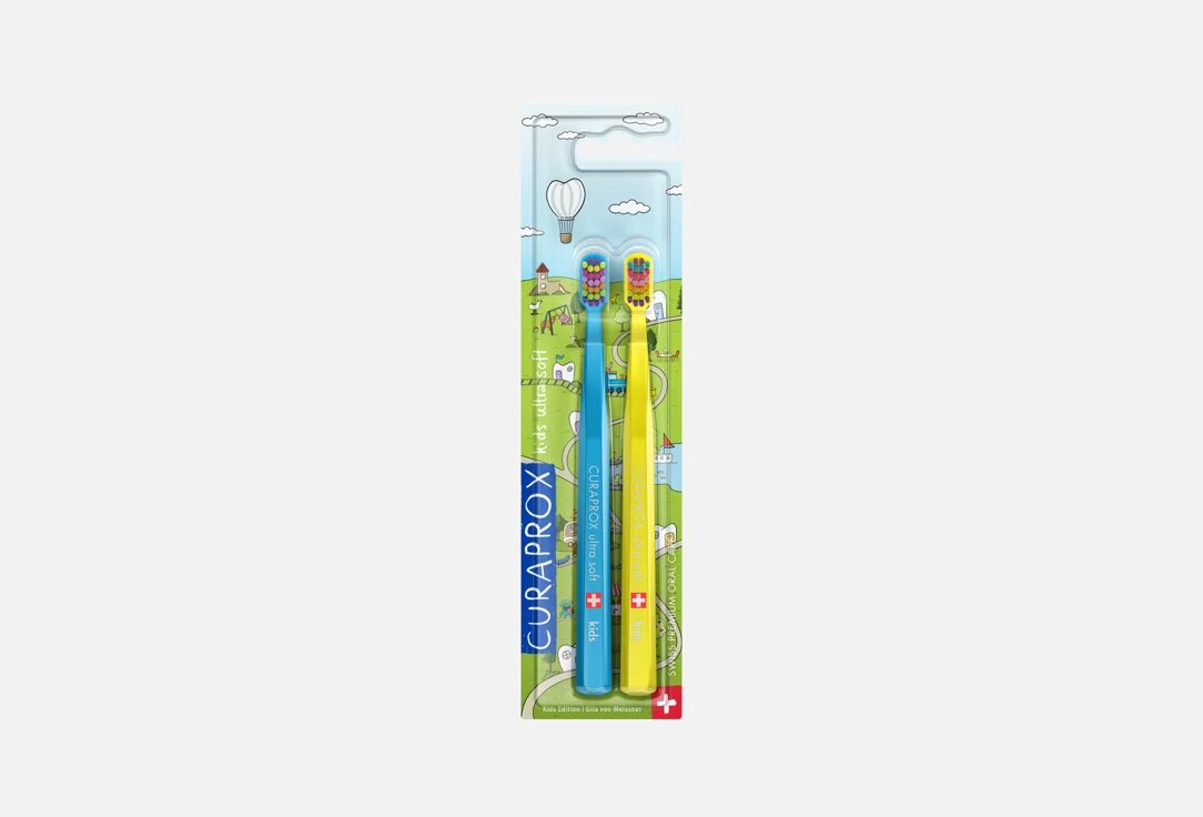 CURAPROX Kids Duo Special Edition Набор зубных щеток 2шт