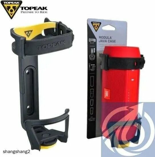 Флягодержатель велосипедный TOPEAK Modula Java Cage COFFEE TUMBLER раздвижной, для стакана, крепление для колонки JBL Flip 1,2,3. размер 9,4x 9x19,4-21 см