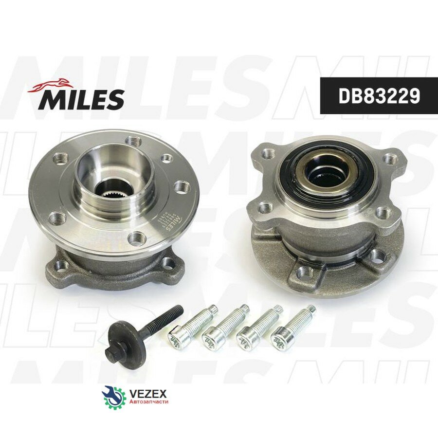 MILES DB83229 Ступица в сборе задняя Volvo XC60 AWD 7/09- DB83229