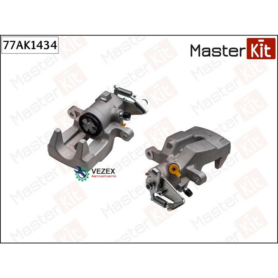 MASTERKIT 77AK1434 Суппорт тормозной зад. лев. Renault MEGANE I 1999 - 2003 77AK1434