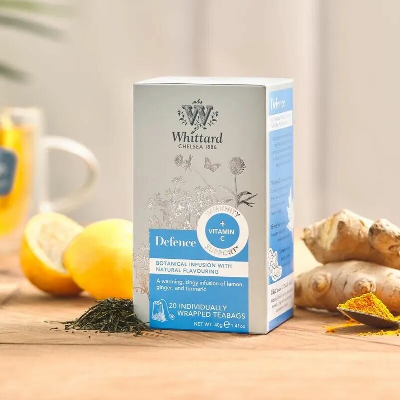 Whittard of Chelsea 1886 Настой в пакетиках Defence Botanical Wellness Infusion 20шт