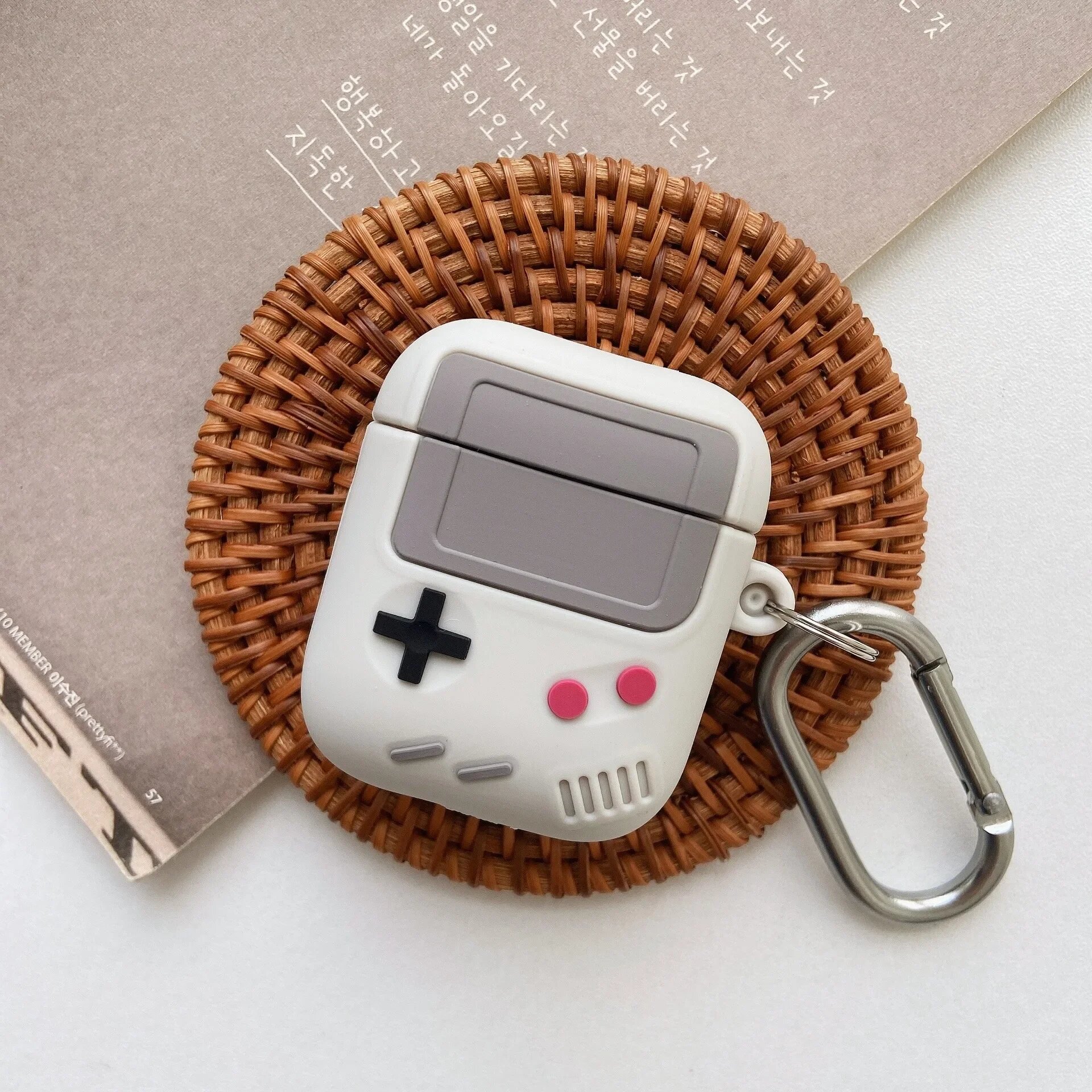 Силиконовый чехол AirPods Gameboy, цвет 2
