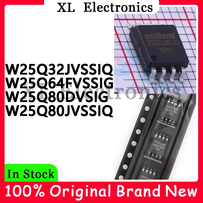 Оригинальные электронные чипы W25Q W25Q80DVSIG