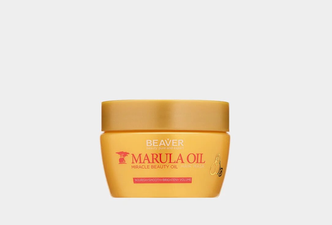 Beaver Marula Oil Восстанавливающая маска для волос 250мл