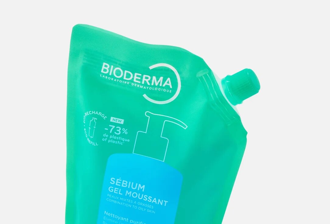 Bioderma Sebium Рефил геля для умывания 400мл