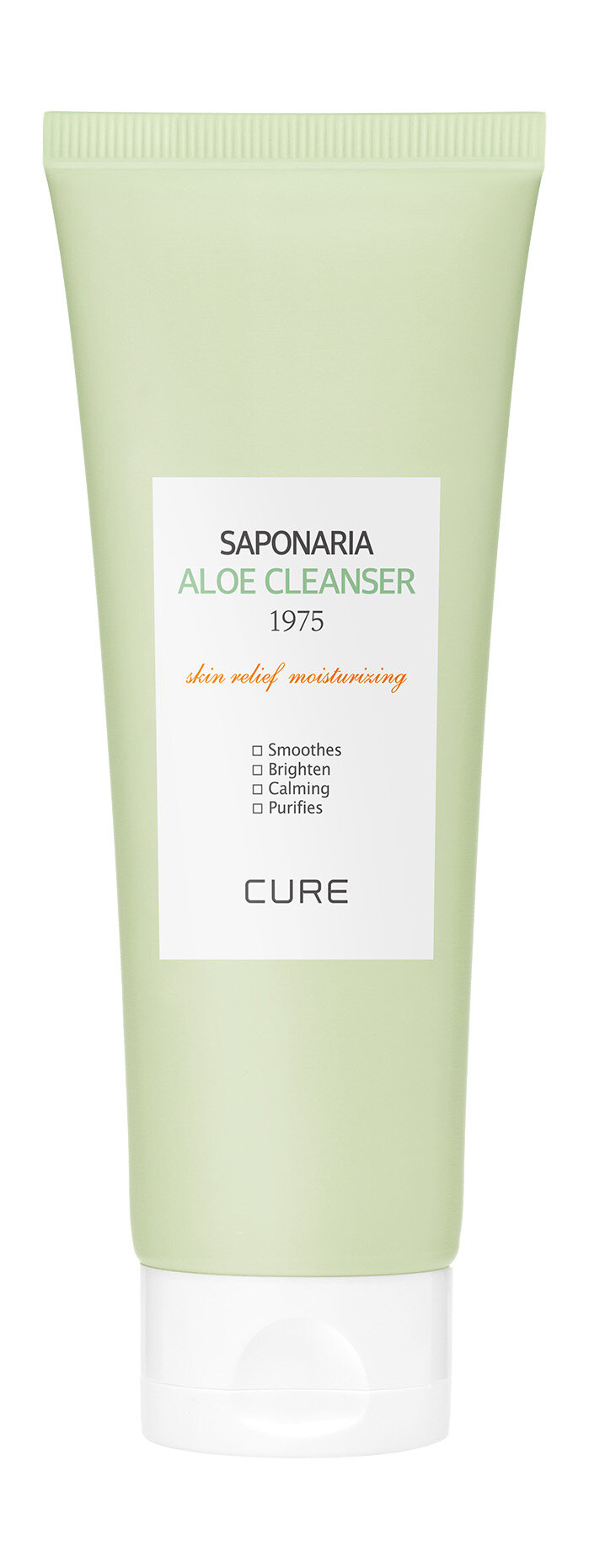 CURE Пенка для лица с алоэ очищающая, 150 г