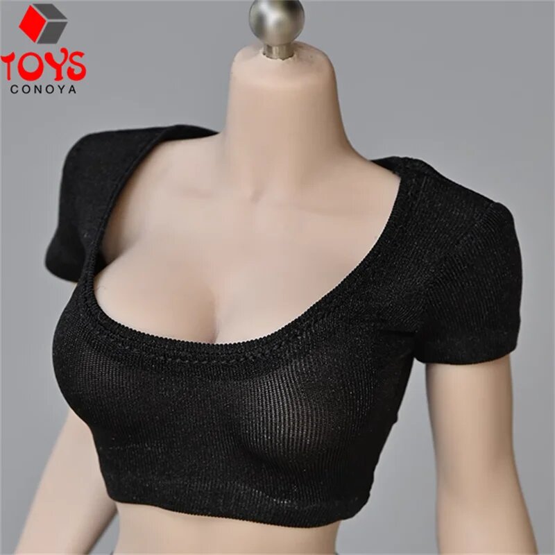 Футболка женская 1/6 черная CONOYA