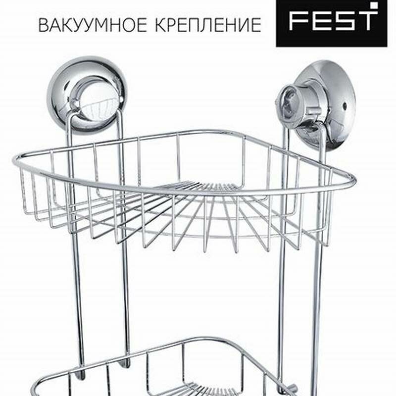 338/F. Полка с мыльницей и крючками
