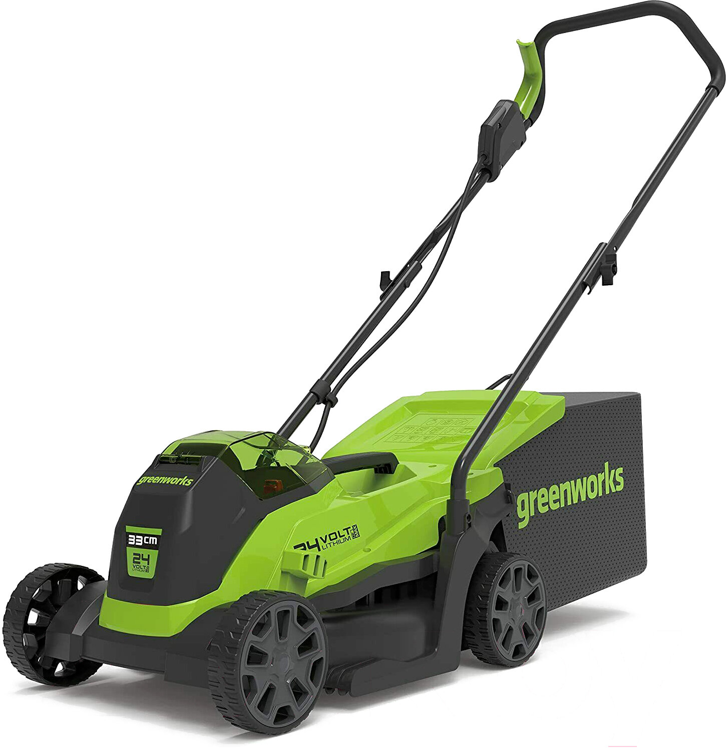 Газонокосилка роторная Greenworks GD24LM33K4 (2516107UB)