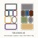 Набор наклеек JIANWU Basic Color Series TZB-JCSDXL-06