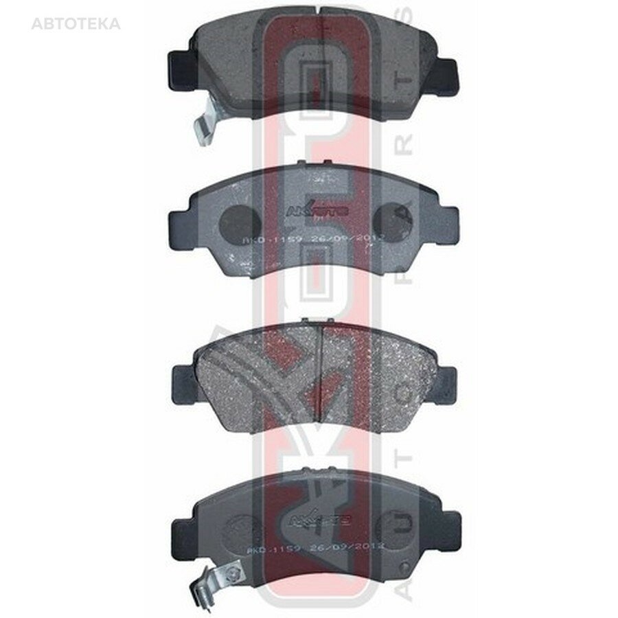 Колодки тормозные дисковые передние AKYOTO AKD1159