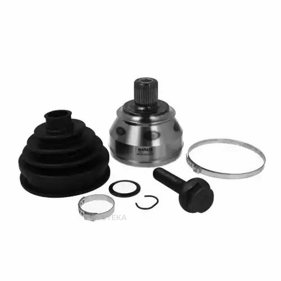 ШРУС наруж. ком/кт METELLI 151123 VW T4 1.8 12/90-07/92, 2.0,2.5,1.9D,2.4D,2.5 09/90-07/94,1.9TD 10/92-07/94