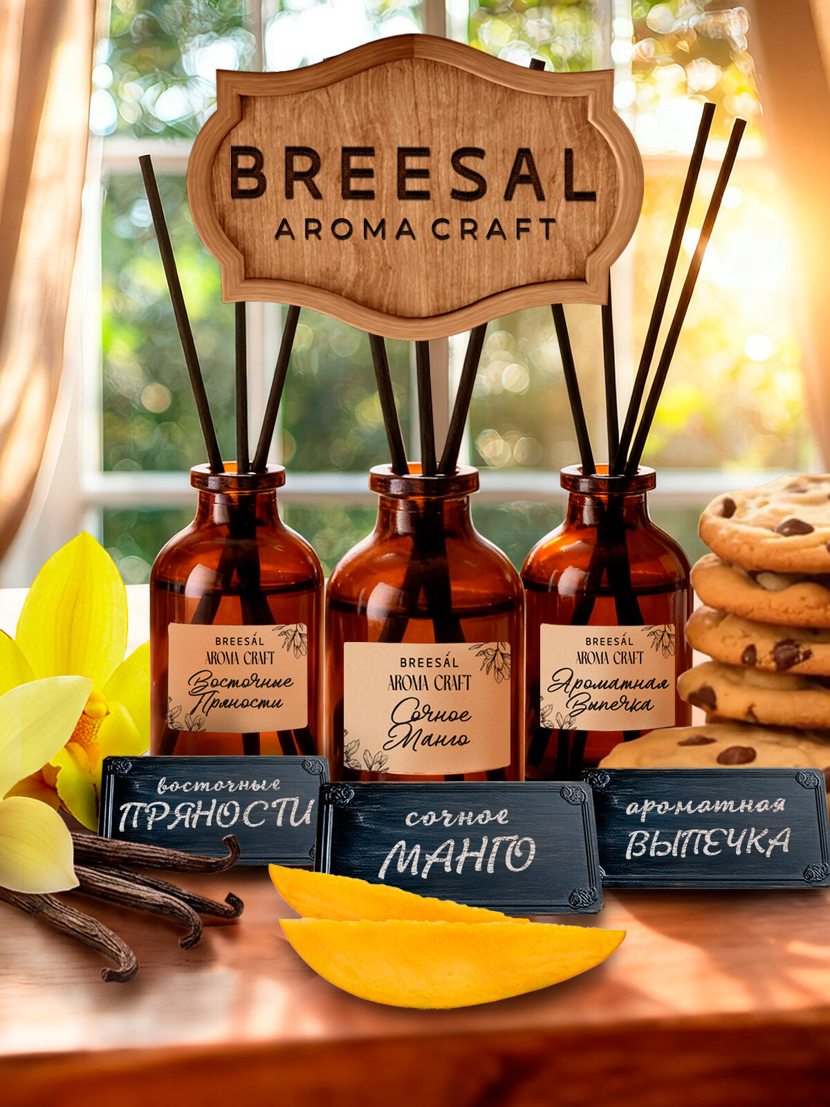 Диффузор для дома, Craft, 6 шт. аромадиффузор шесть штук