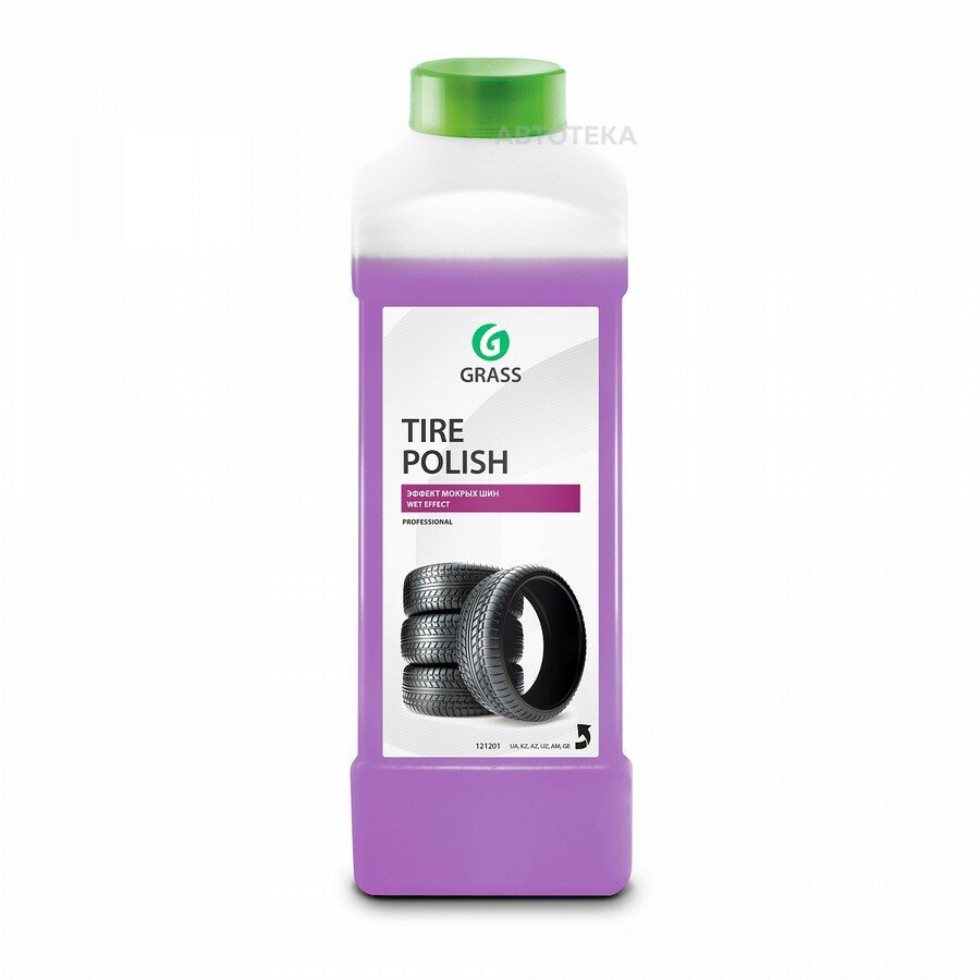 Профессиональный состав для полировки шинTire Polish 121201 1л GRASS 121201