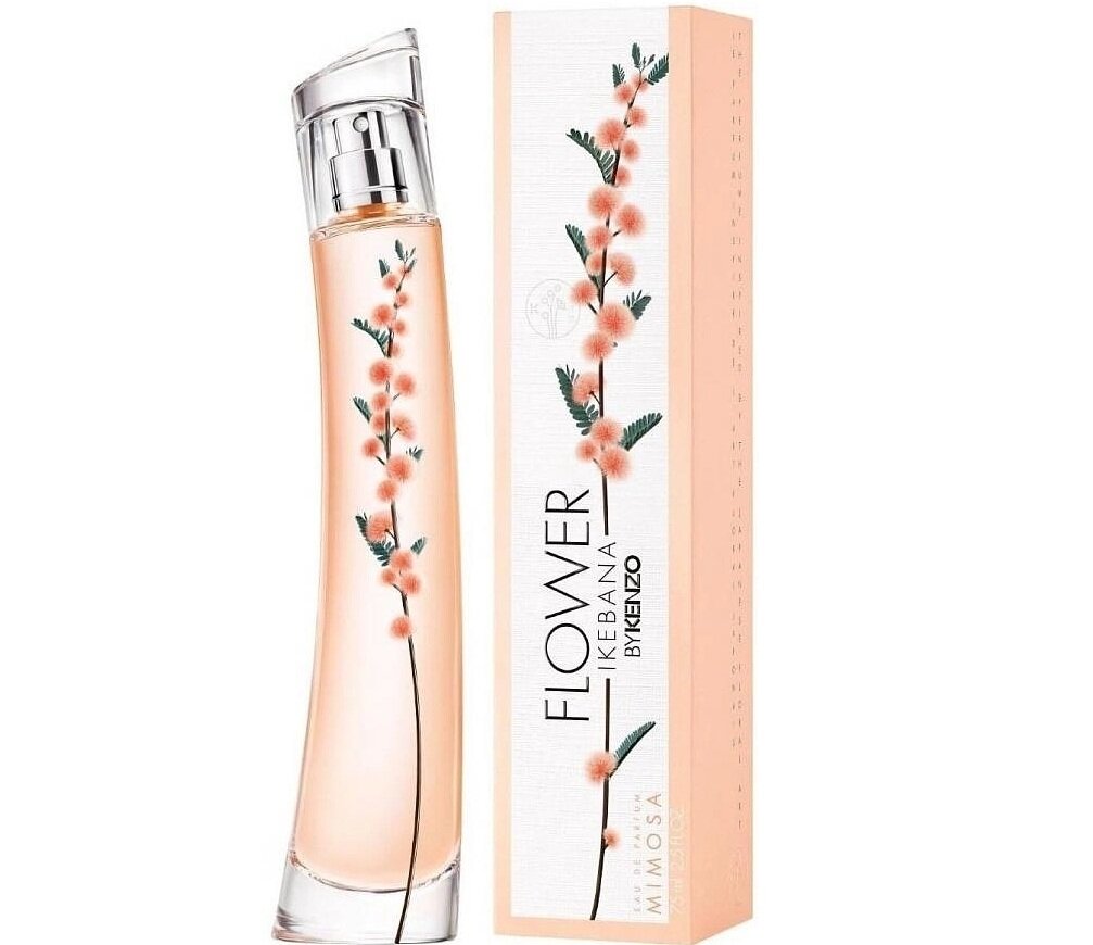 KENZO Flower by Kenzo Ikebana Mimosa 75 мл парфюмерная вода для женщин, цветочные, древесные, мускусные