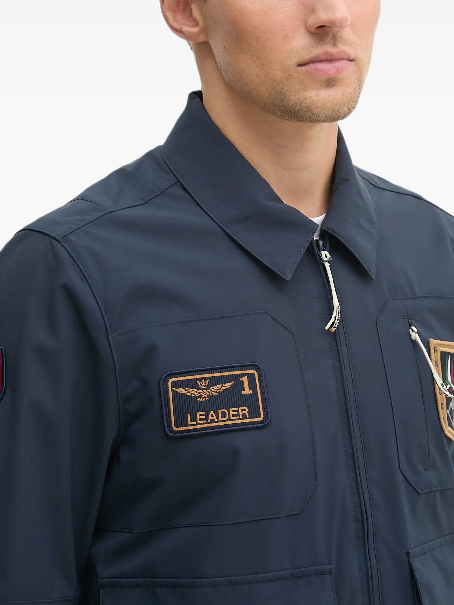 Куртка Aeronautica Militare Logo-patch military jacket, размер 54 — фото 1