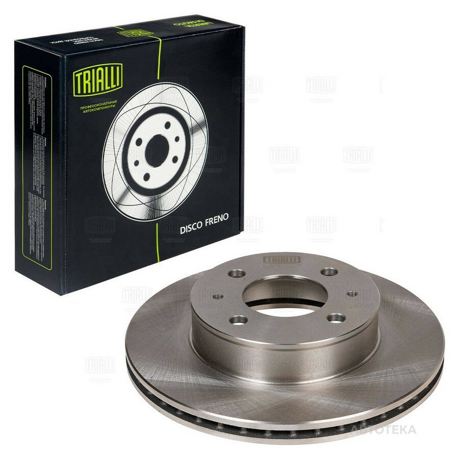 Диск тормозной передний Hyundai Accent (00-) TaGAZ (MIN. 2 шт) TRIALLI DF084102