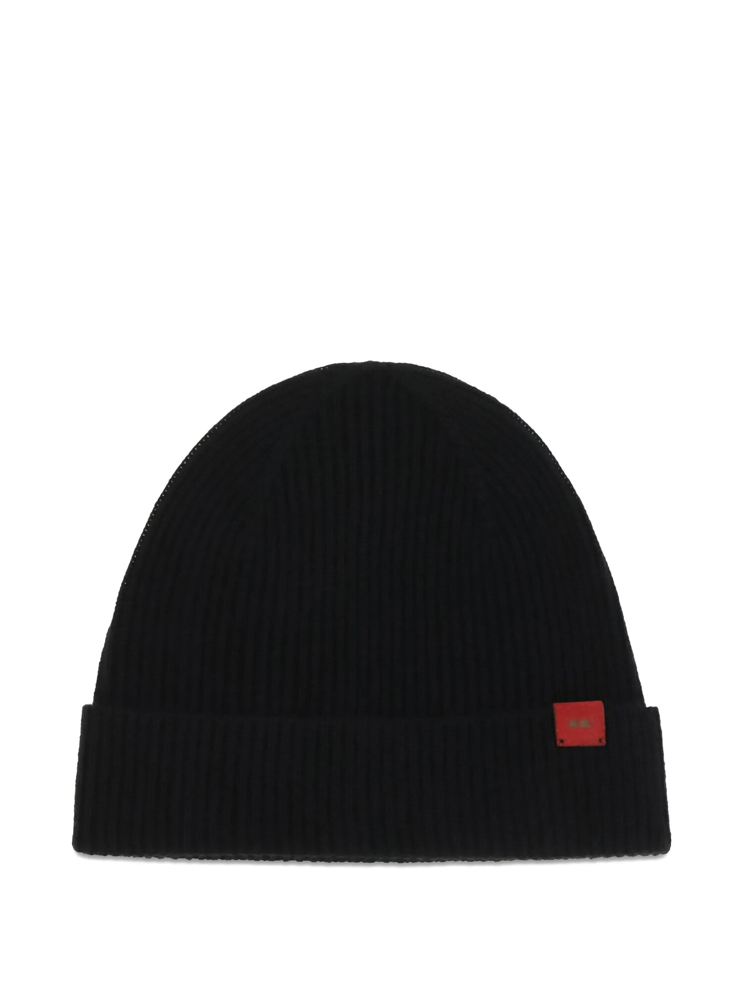Шапка Logo-patch ribbed beanie hat для мальчиков