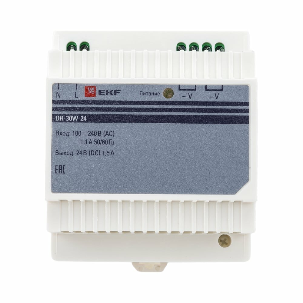 Блок питания EKF 24В PROxima dr-30w-24