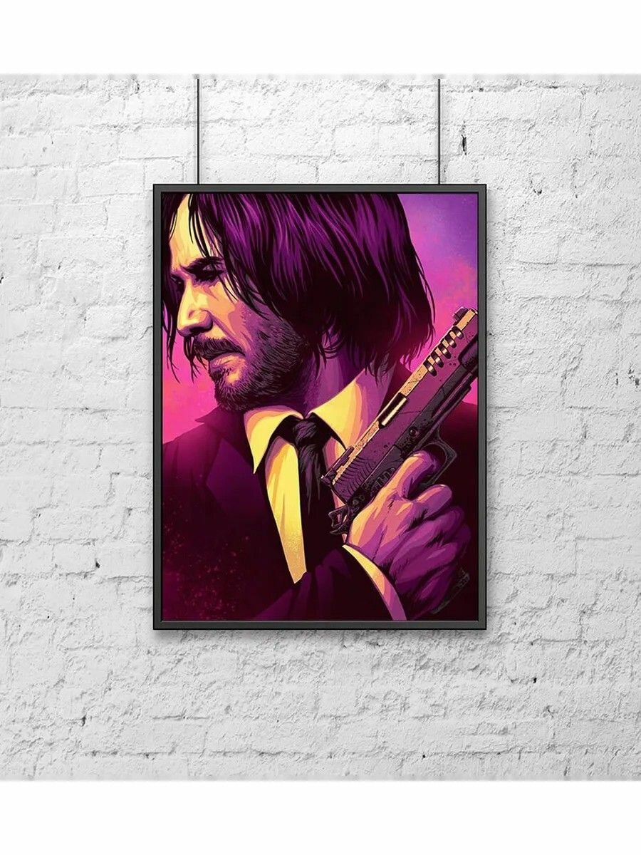 Постер для интерьера на стену (40х50 см). Джон Уик (John Wick)