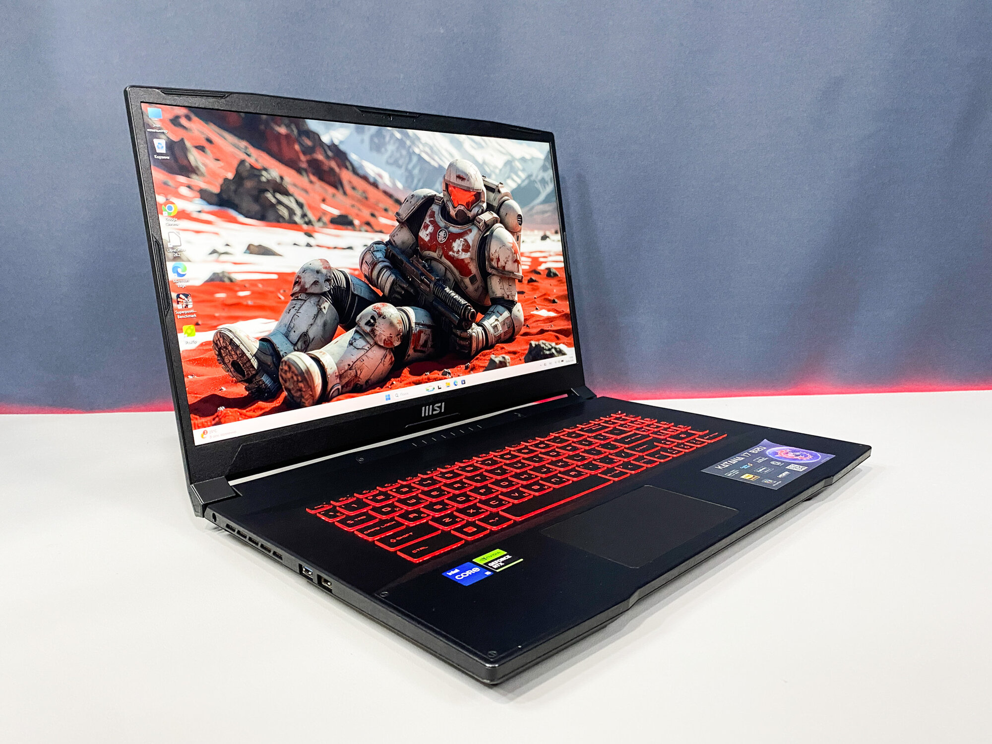 Игровой Ноутбук MSI Katana 17.3" 144Hz/Intel Core i5-12450H 8/12*2.00-4.40GHz/RTX 2050-4Gb/16Gb/SSD512Gb