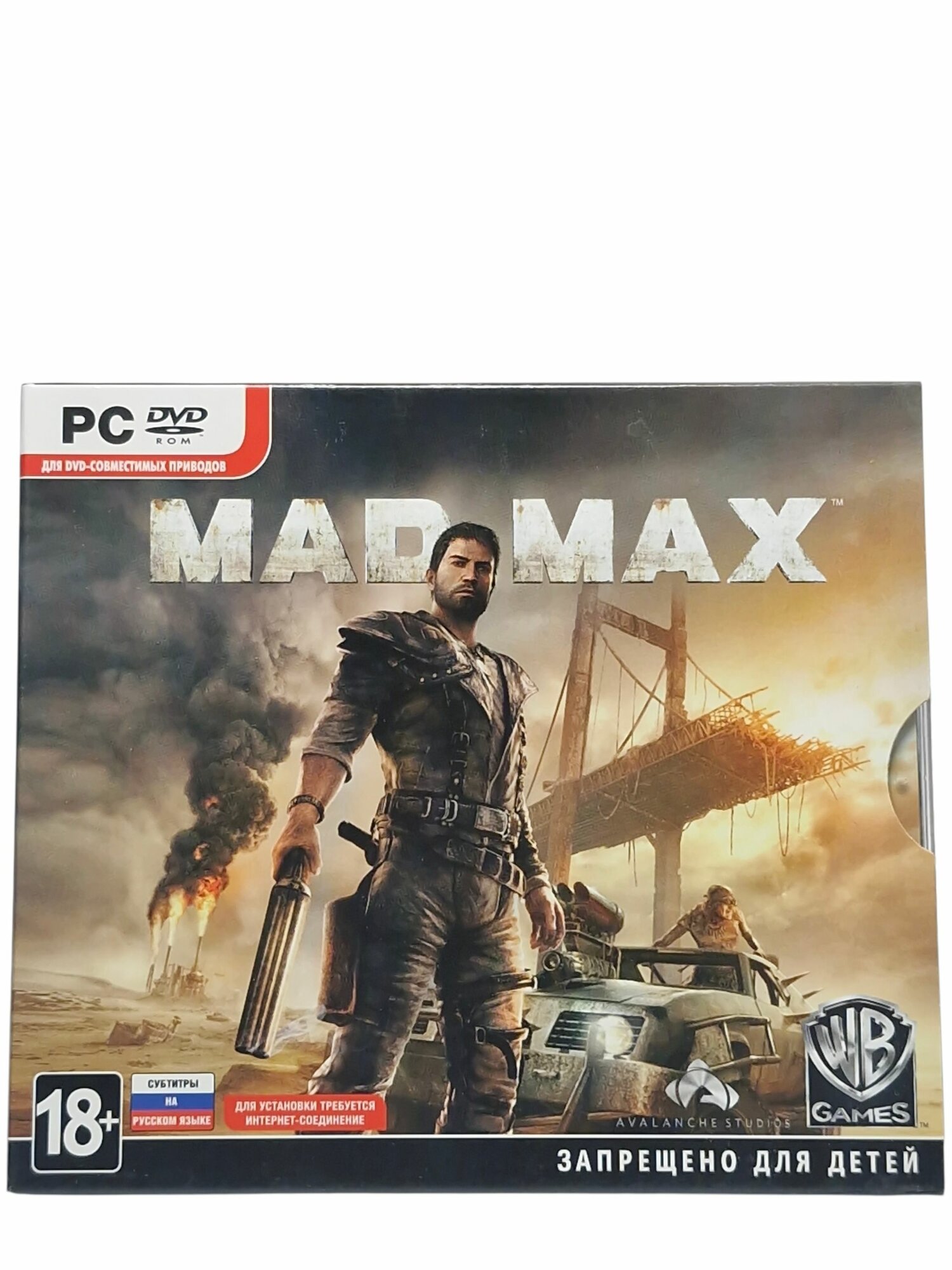 Игра для компьютера: Mad Max Steam pc диск лицензия 4CD