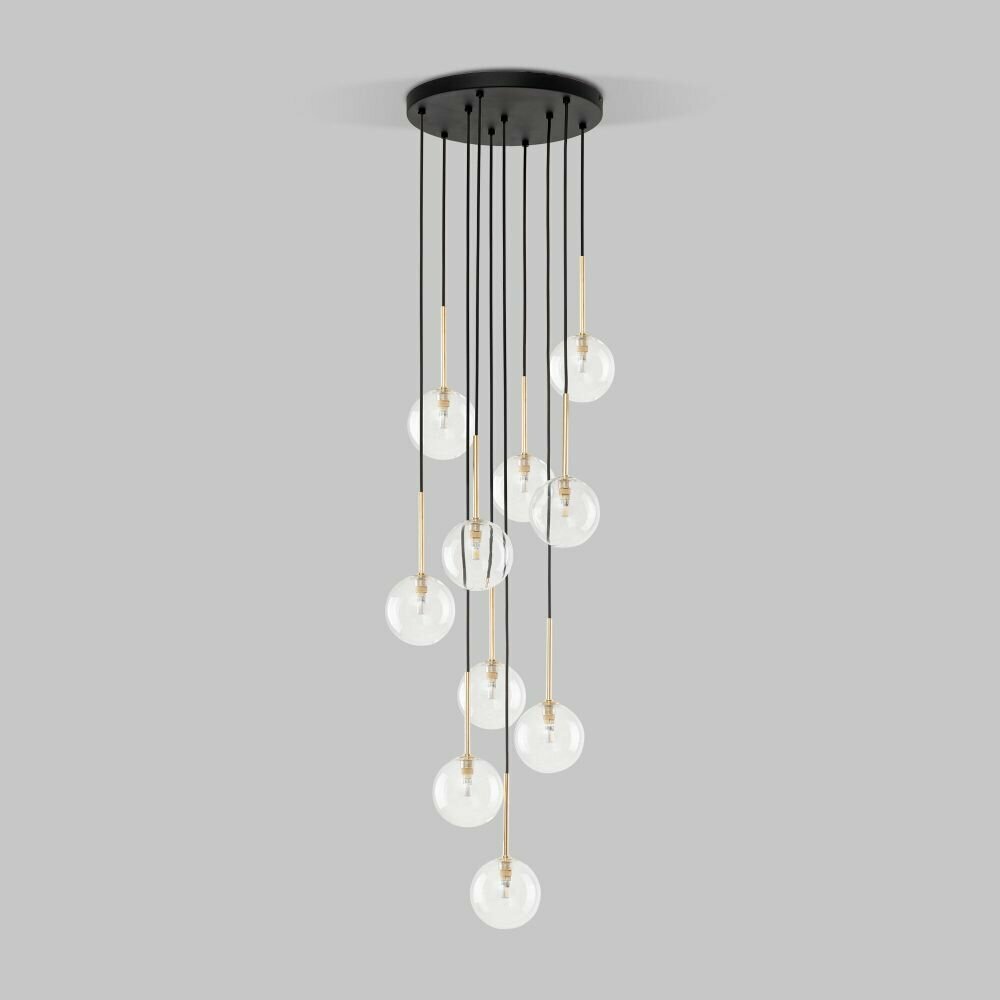 Подвесной светильник со стеклянными плафонами TK Lighting 5944 / подвесной светильник / Nilos.