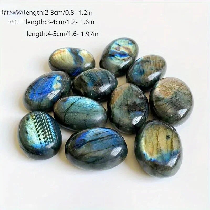 Натуральный лунный камень лабрадорит 1pc 4-5cm