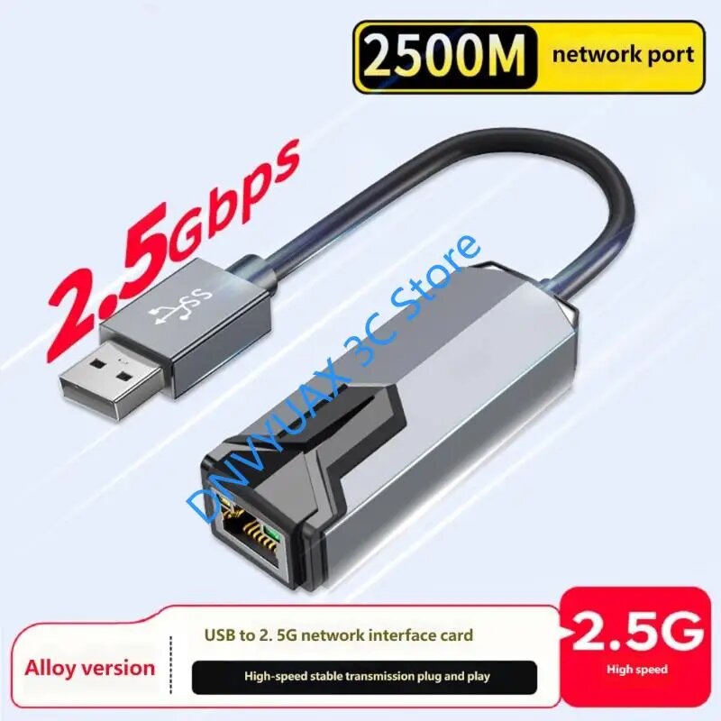 Ethernet адаптер USB Type C 2 in 1 — фото 1