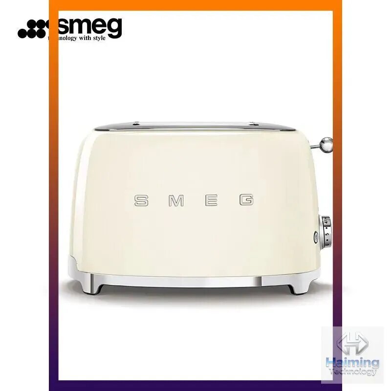 Хлебопечка Тостер на 2 ломтика; Smeg TSF01; многофункциональный; завтрак 950 Вт, вес выпечки 2400 г, программ 2