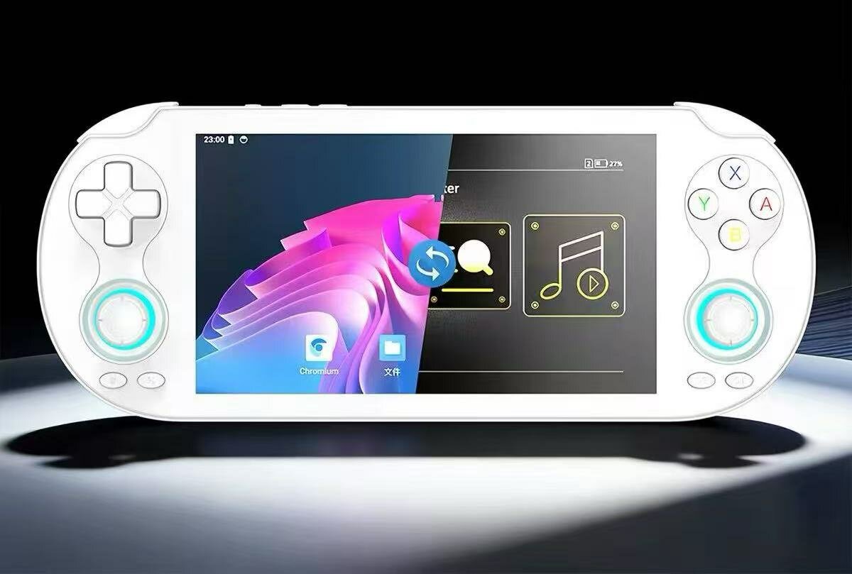 ANBERNIC RG VITA, черная, стандартная версия, портативная игровая консоль в стиле ретро-аркады.